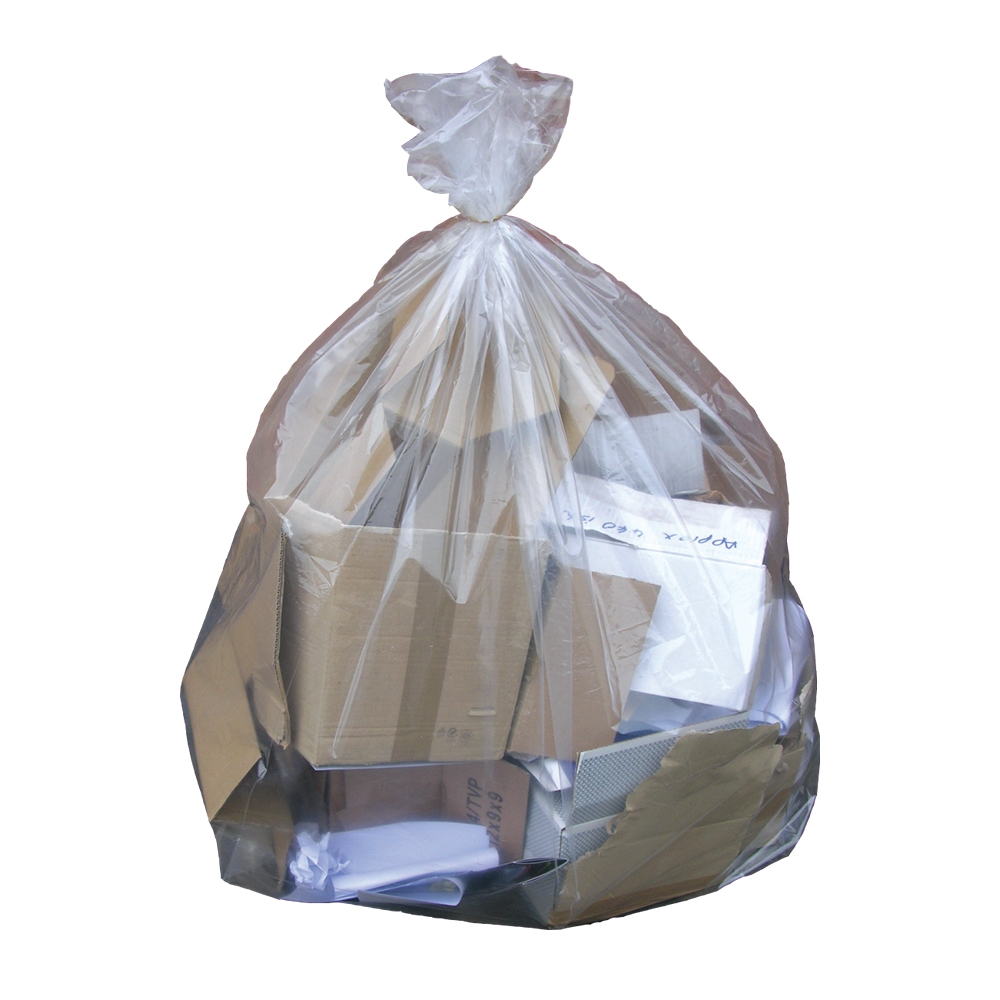 Clear Refuse Sacks - CK Consumables Ltd
