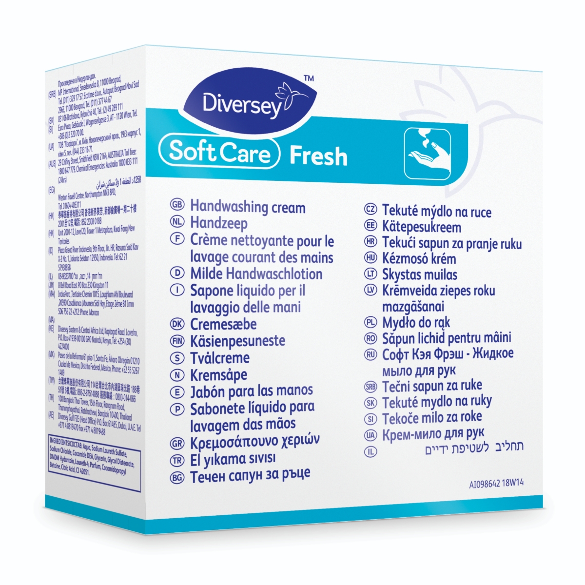 Soft Care Fresh H1 / 6 x 800ml - CK Consumables Ltd